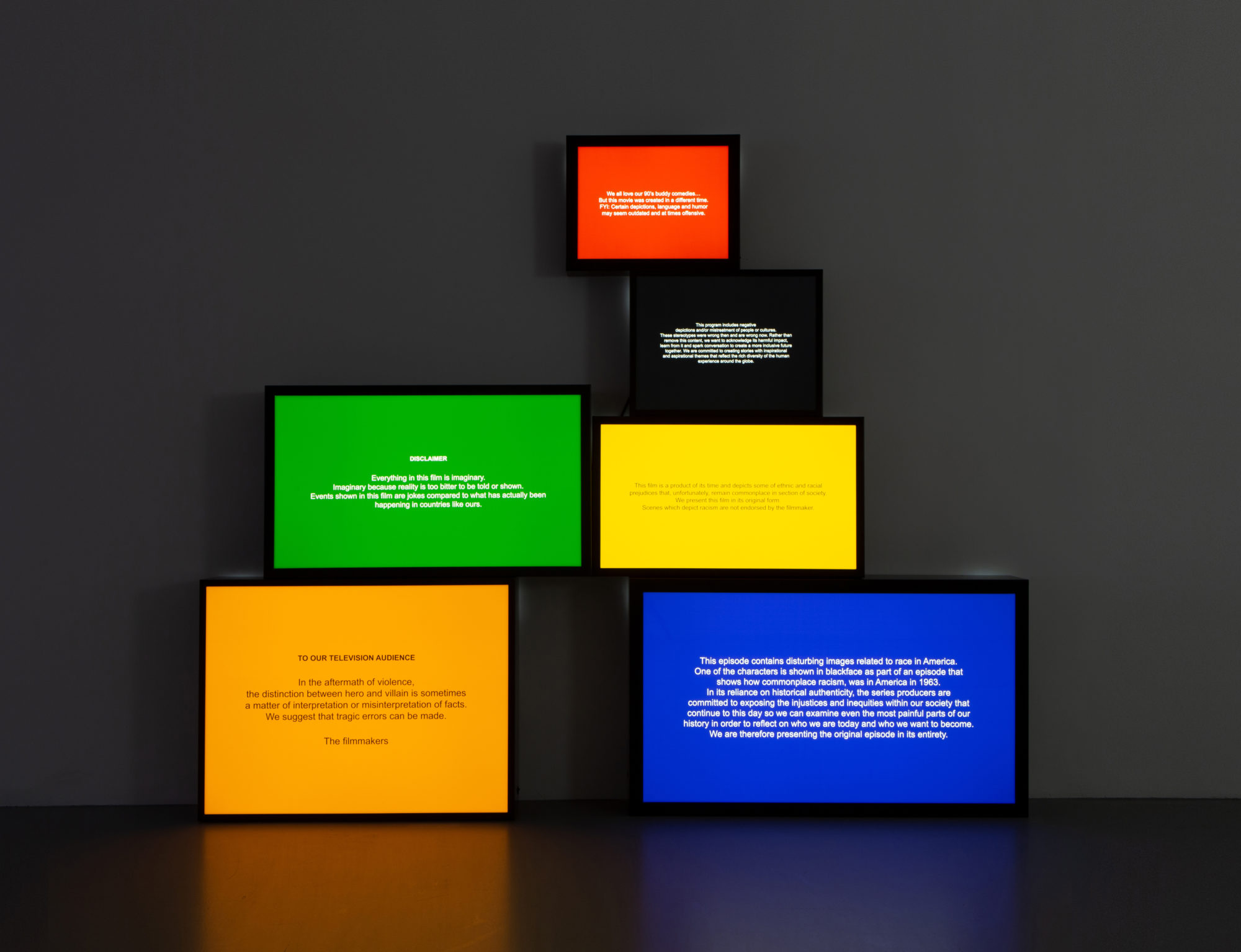 From the Disclaimers series, 2023 | Zineb Sedira